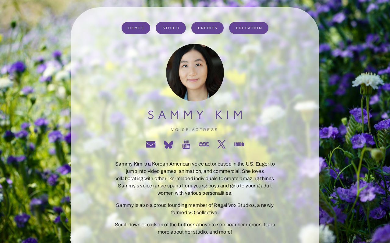 Sammy Kim 🌼 Voice Actress